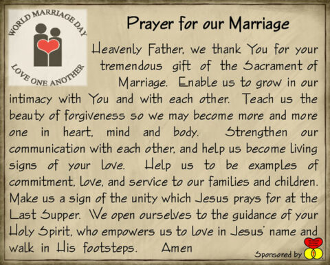 World Marriage Day / National Marriage Week - Vocation Ministry