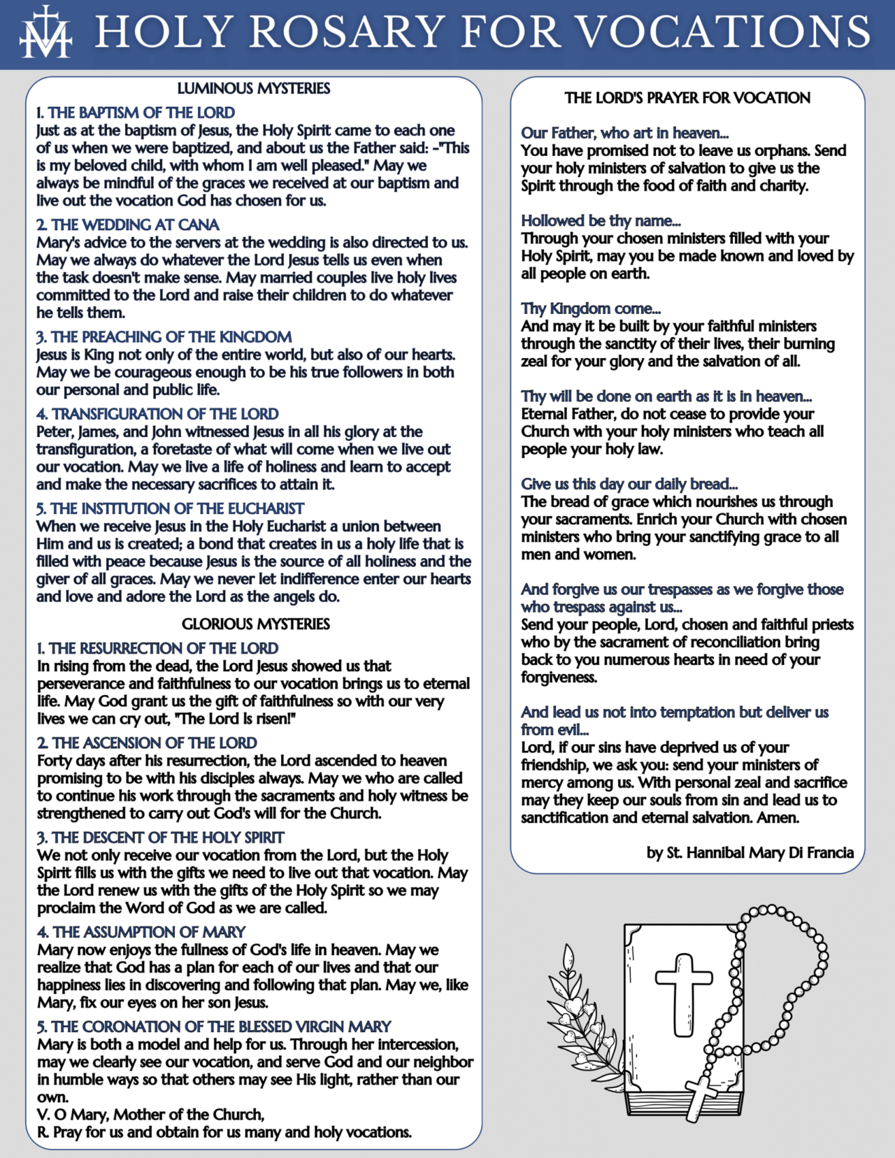 Eucharistic Adoration for Vocations - Vocation Ministry