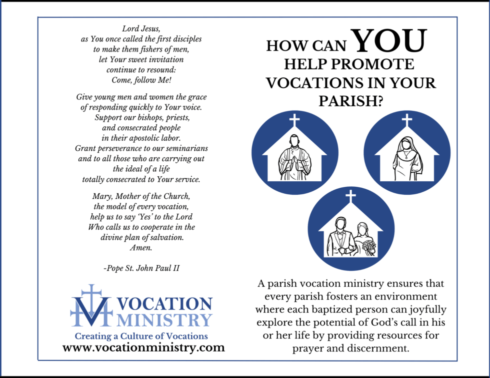 Marketing Tools - Vocation Ministry