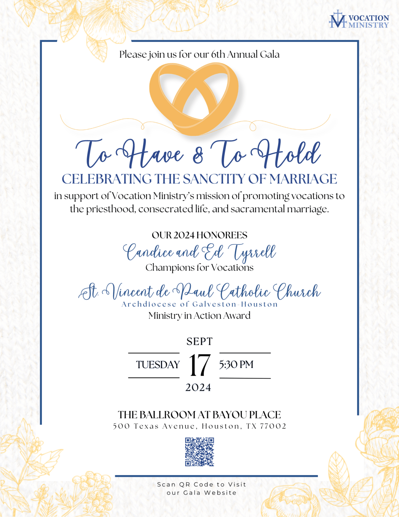 Gala - Vocation Ministry