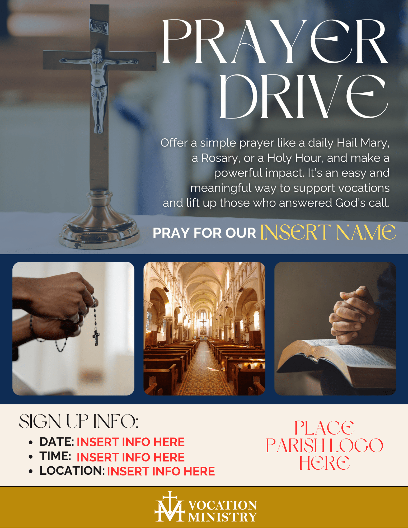 Prayer Drive - Vocation Ministry